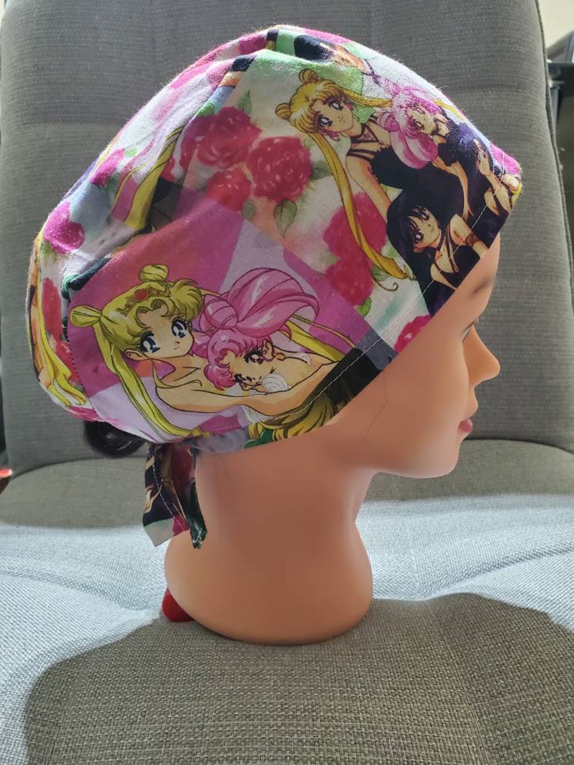 Short Hair Surgical Moon Caps men Women Pretty Soldier Doctor | Etsy