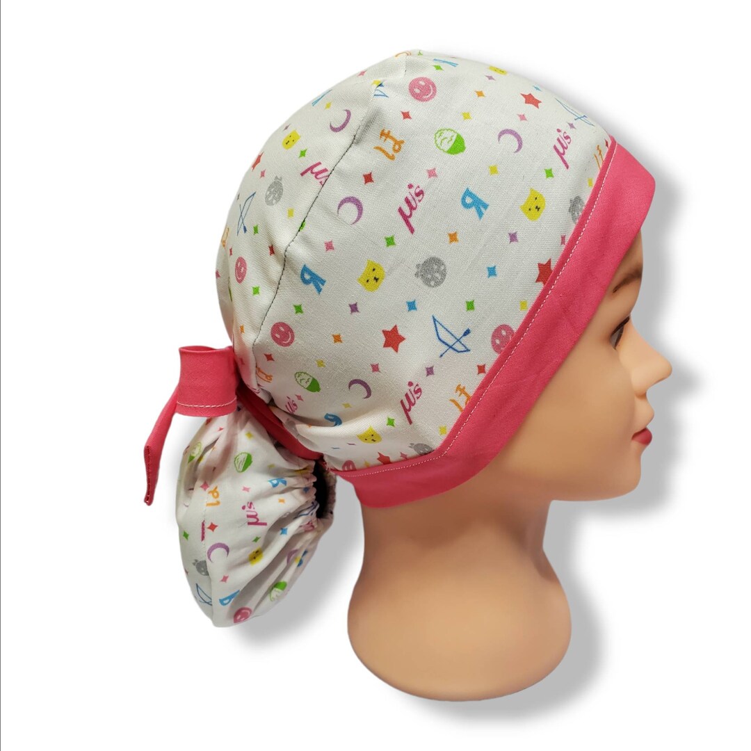Surgical Scrub Cap Kawaii Design Doctor Nurse Veterinarian Dentist ...