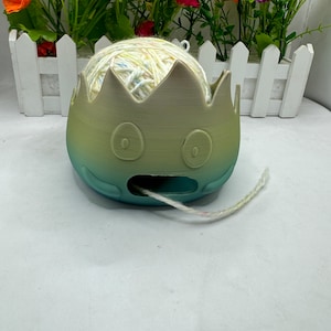 Calcifer Yarn Bowl 3d Printed Yarn Accessory Knitting Crochet Cute Fire ...