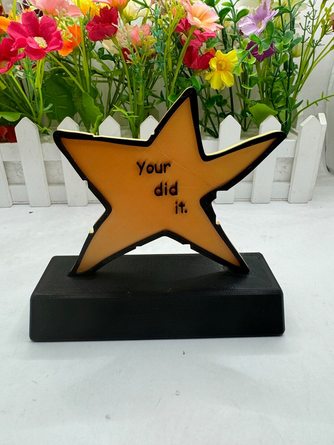 Meme Star “your Did It” | 3D Printed | Trophy, Display - Etsy