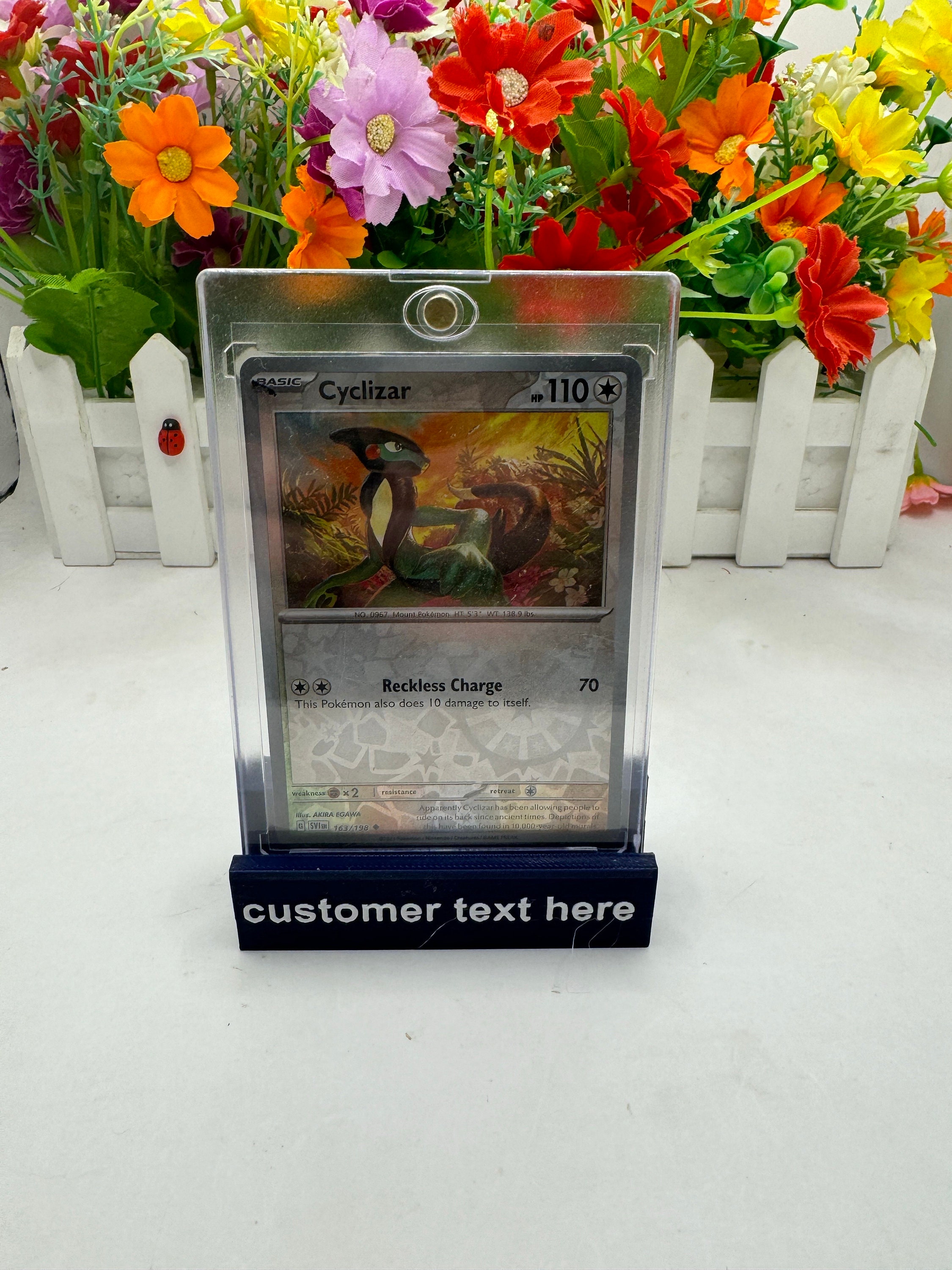 Custom Trading Card Stand | 3D Printed | Card Collector - Etsy