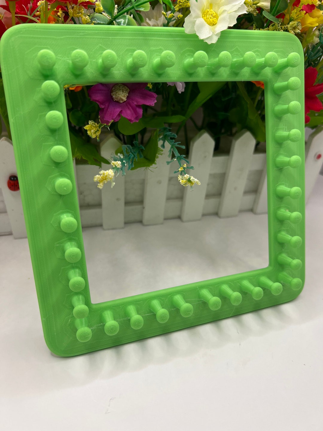 Square Loom Board | 3D Printed | Weaving Hobby | Weaving DIY - Sturdy ...