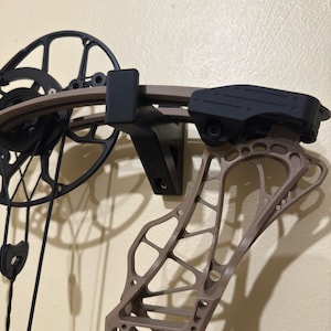 Bow Wall Mount | 3D Printed | Bow Hook - Compound Bow - Cross Bow ...
