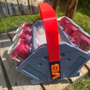 V6 Engine Ice Block | 3D Printed | Can Cooler - 6 Can + Ice Cooler ...