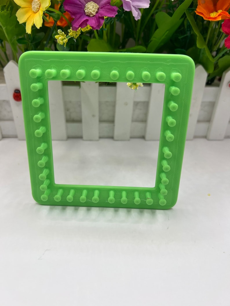Square Loom Board | 3D Printed | Weaving Hobby | Weaving DIY - Sturdy ...