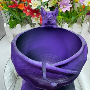 Bat Yarn Bowl | 3D Printed | Animal Yarn Bowl - Crochet, Knitting ...
