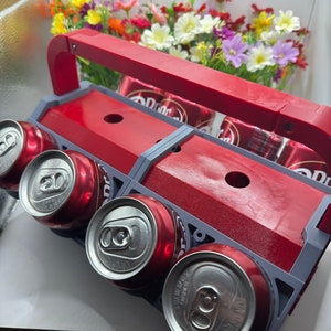 V8 Engine Ice Block | 3D Printed | Can Cooler - 8 Can + Ice Cooler ...