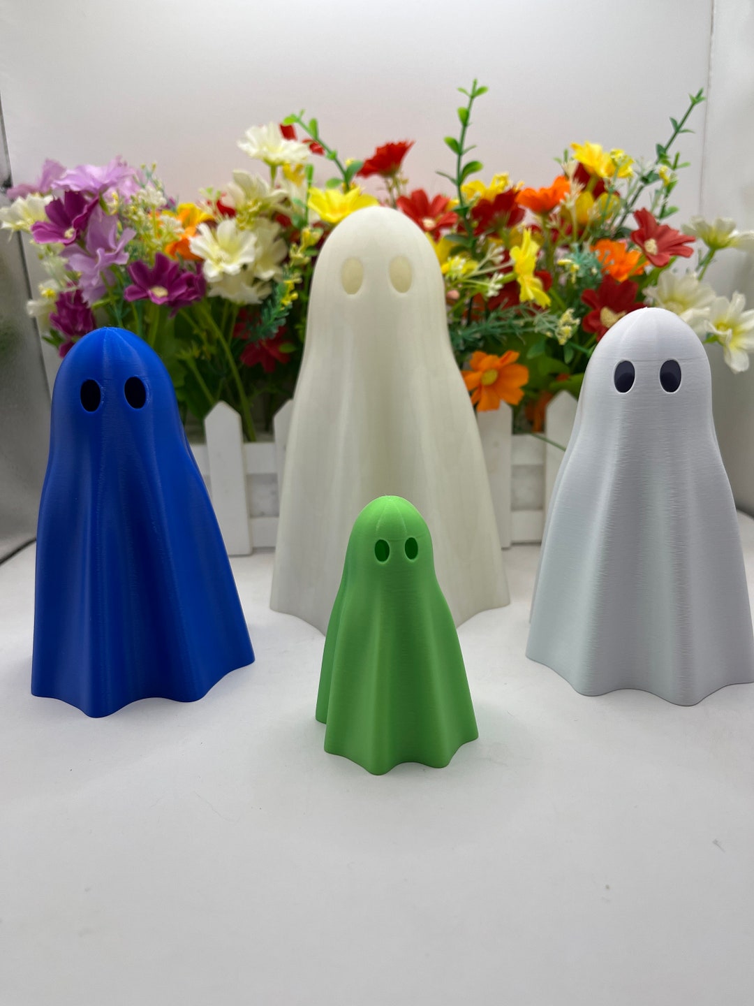 Ghost With Feet | 3D Printed | Halloween Decor - Cute Holiday Decor ...