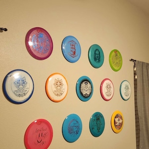 10 Pack of Disc Golf Wall Hangers - Etsy