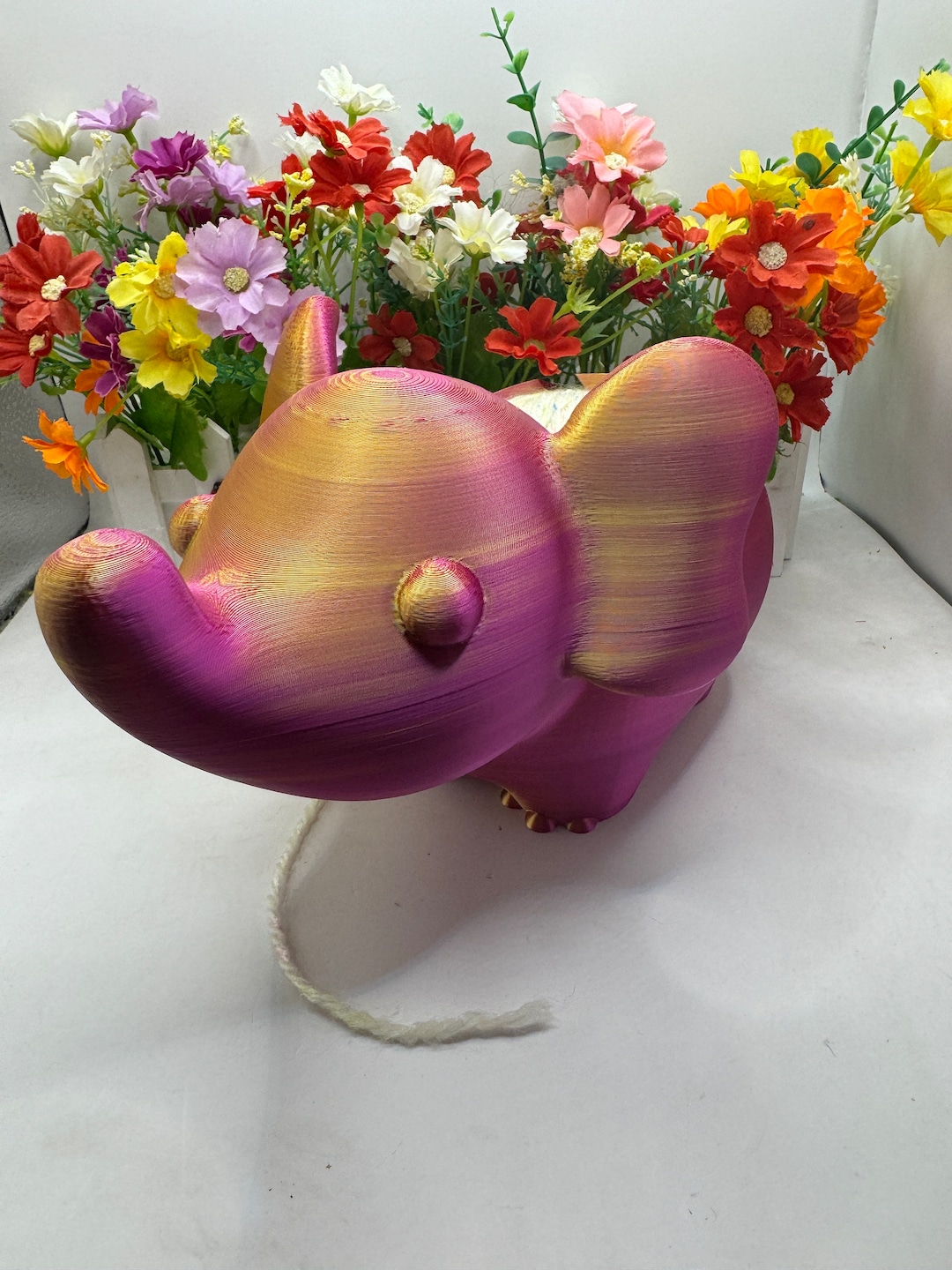 Elephant Yarn Bowl | 3D Printed | High Quality Sturdy Yarn Accessory ...