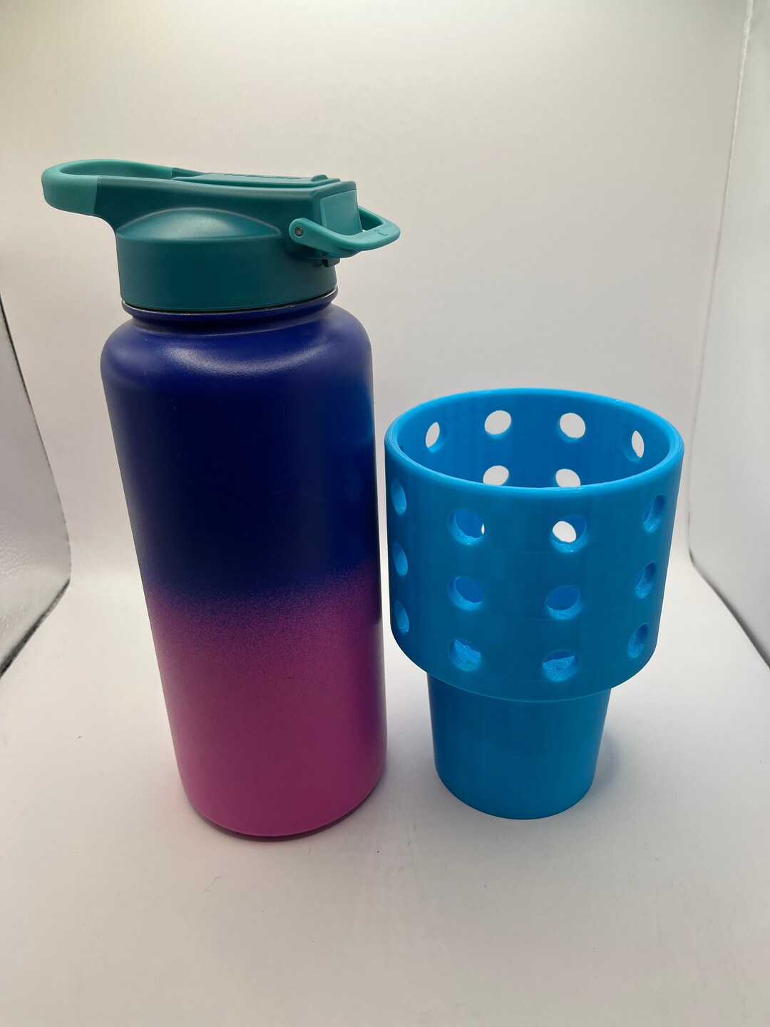 Cup Holder Extension 3d Printing Hydroflask Holder - Etsy