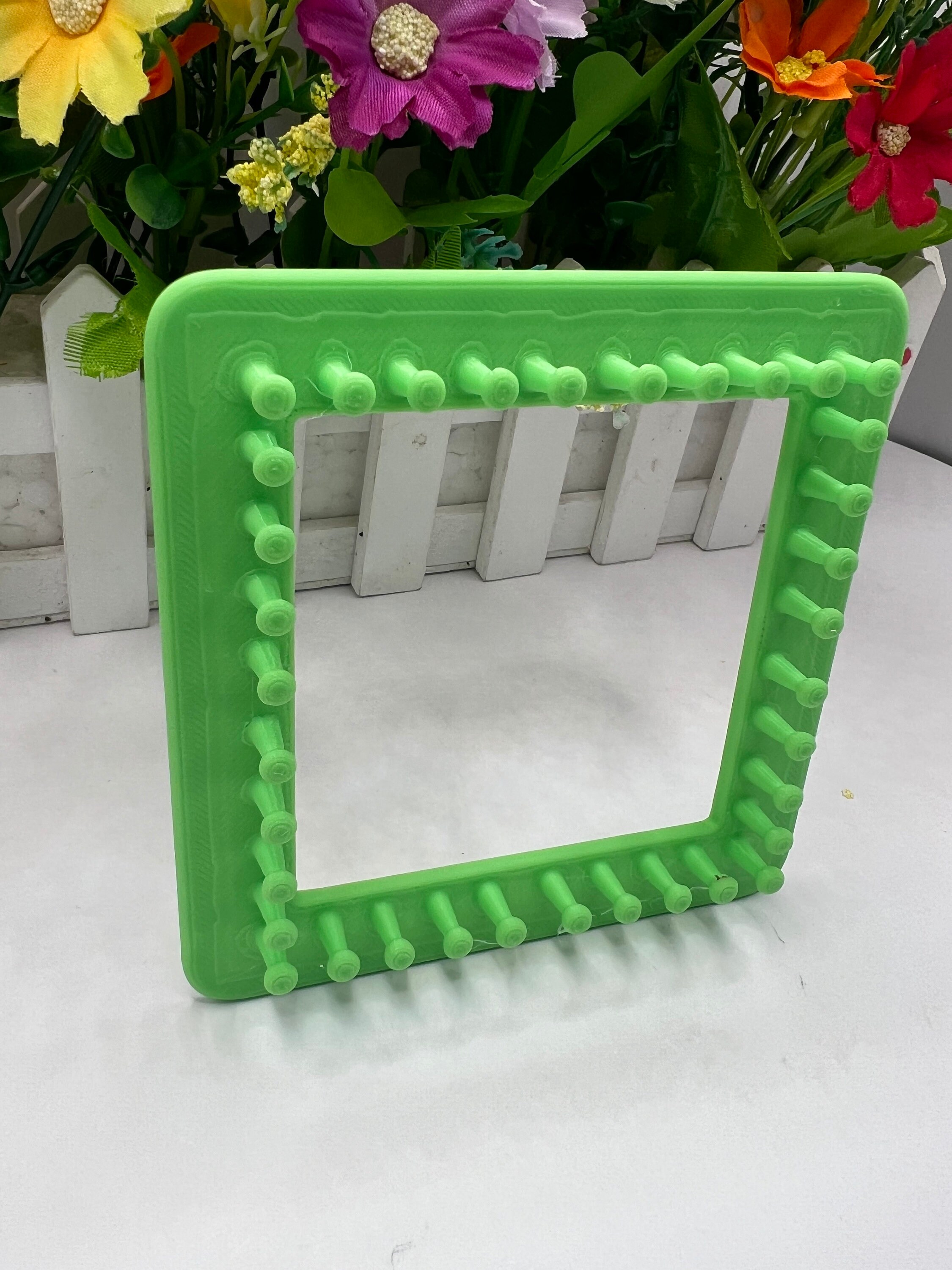 Square Loom Board | 3D Printed | Weaving Hobby | Weaving DIY - Sturdy ...