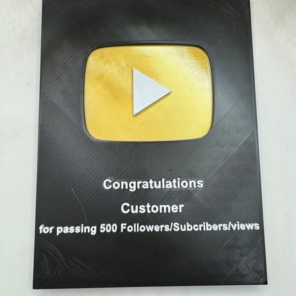 Custom 3d Printed Plaque Display - Etsy