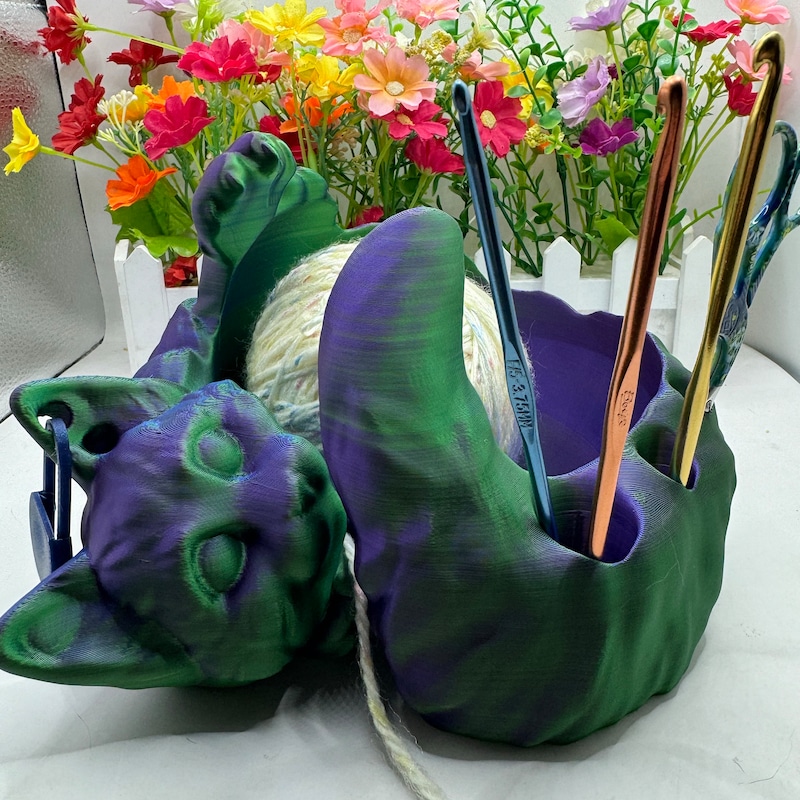 Cute Yarn Holder Animal - Etsy