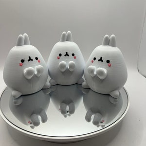 Bunny Cable Holder | 3D Printed | Cute Cable Holder - Fun Cute ...