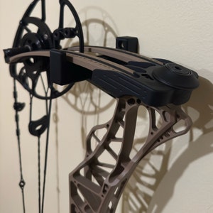Bow Wall Mount | 3D Printed | Bow Hook - Compound Bow - Cross Bow ...