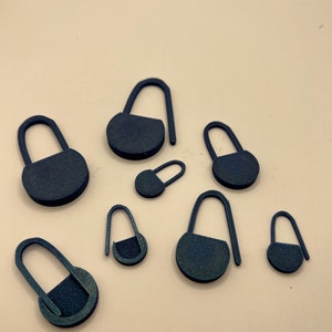 Knit Marker | 3D Printed | Lock Marker, Stitch Marker - Crochet ...