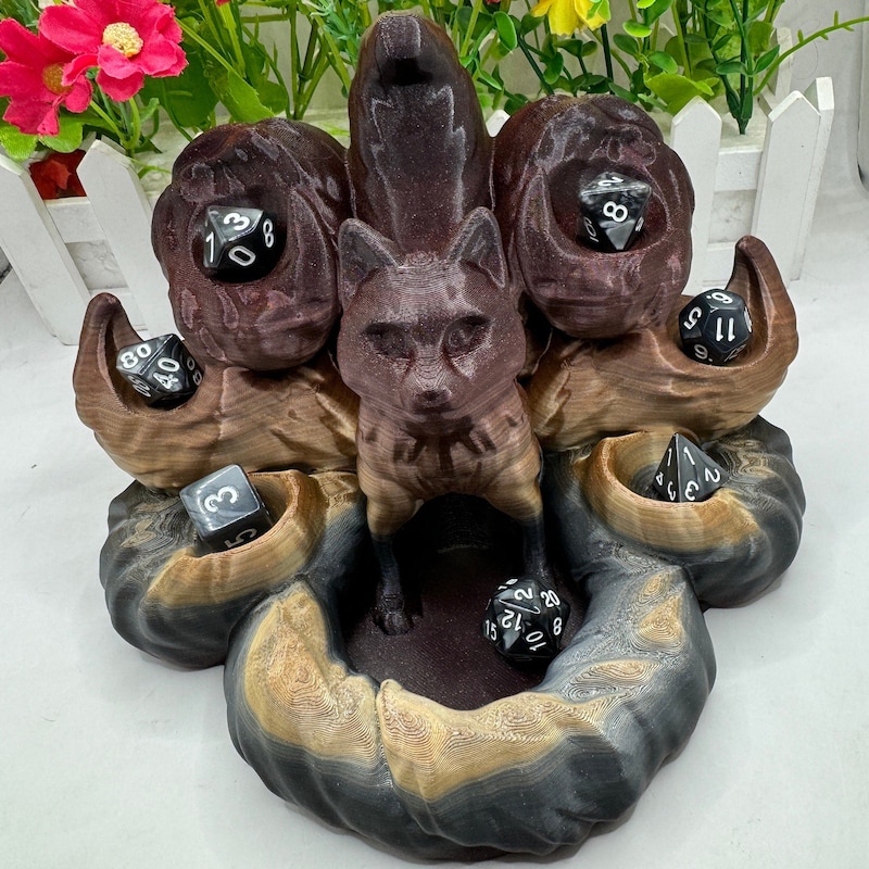 Black and Light Blue Dice - Etsy