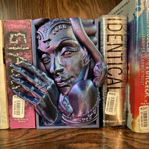 Medusa Book End - Book Nook | 3D Printed | Book Shelf Decor - Book End ...