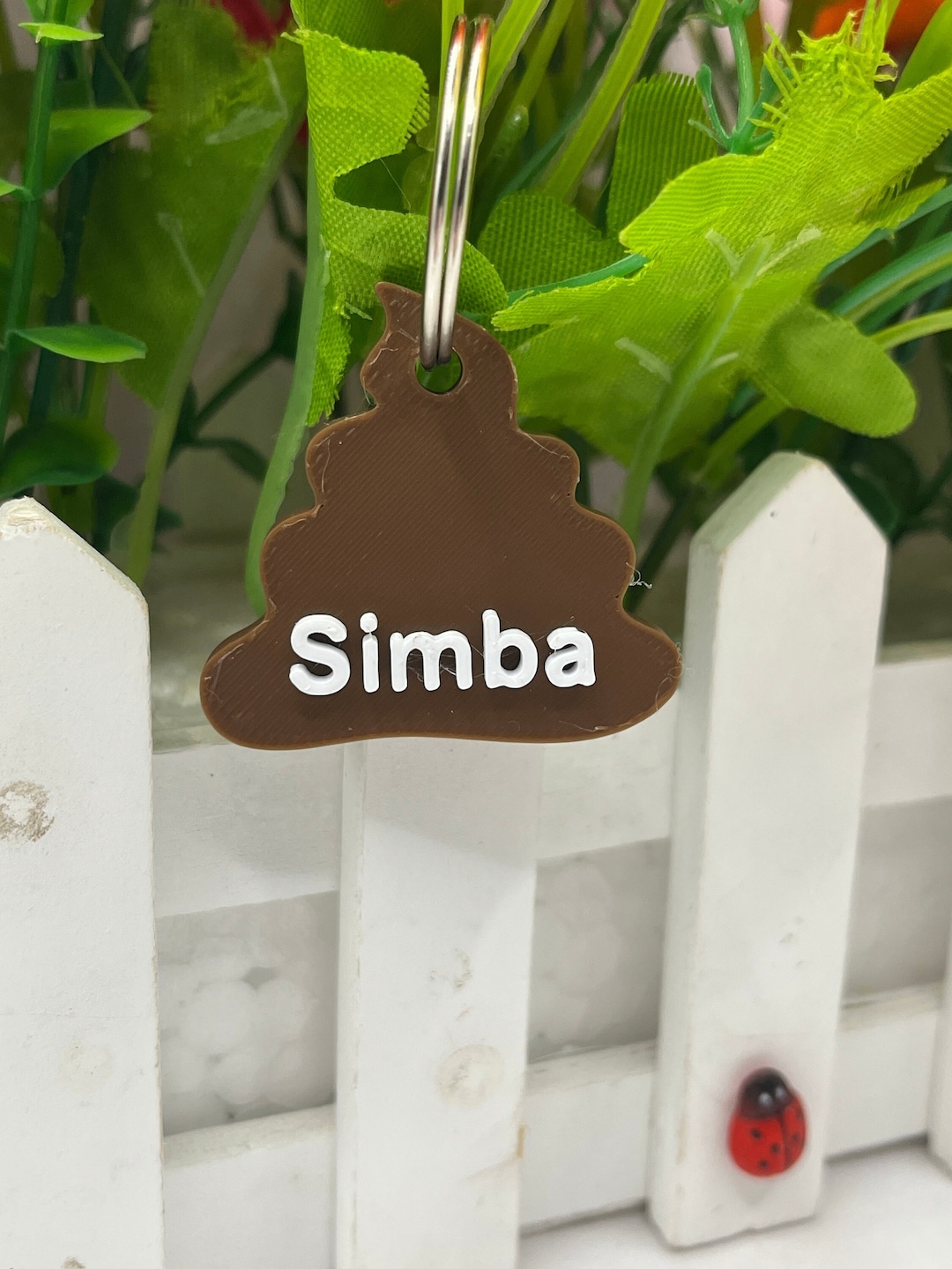 Customized Dog Tag - Poo Dog Tag | 3D Printed | Dog Accessory ...