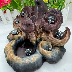 Fox Dice Tower | 3D Printed | Animal Dice Tower - Fox Dice Tower - Etsy