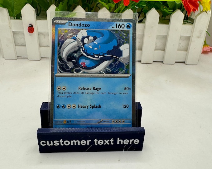 Custom Card Stand - Etsy