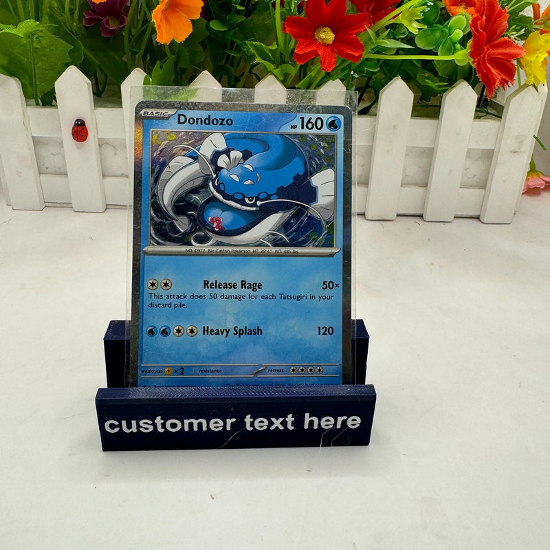 Trading Card Stand - Etsy
