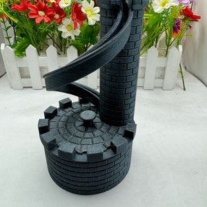 Castle Coin Bank | 3D Printed | Castle Coin Bank With Slide - Medieval ...