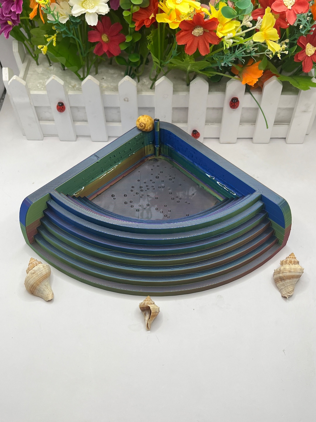 Hermit Crab Corner Pool | 3D Printed | With Bubble Bar - Hermit Crab ...