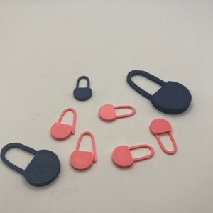 Knit Marker | 3D Printed | Lock Marker, Stitch Marker - Crochet ...