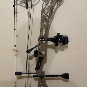 Bow Wall Mount | 3D Printed | Bow Hook - Compound Bow - Cross Bow ...