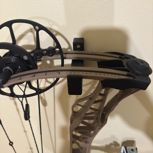 Bow Wall Mount | 3D Printed | Bow Hook - Compound Bow - Cross Bow ...