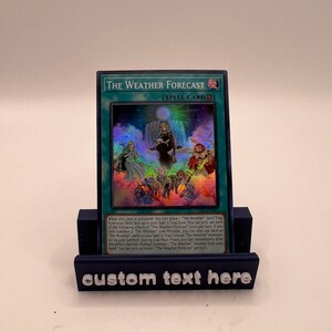 Custom Trading Card Stand 3D Printed Card Collector - Etsy