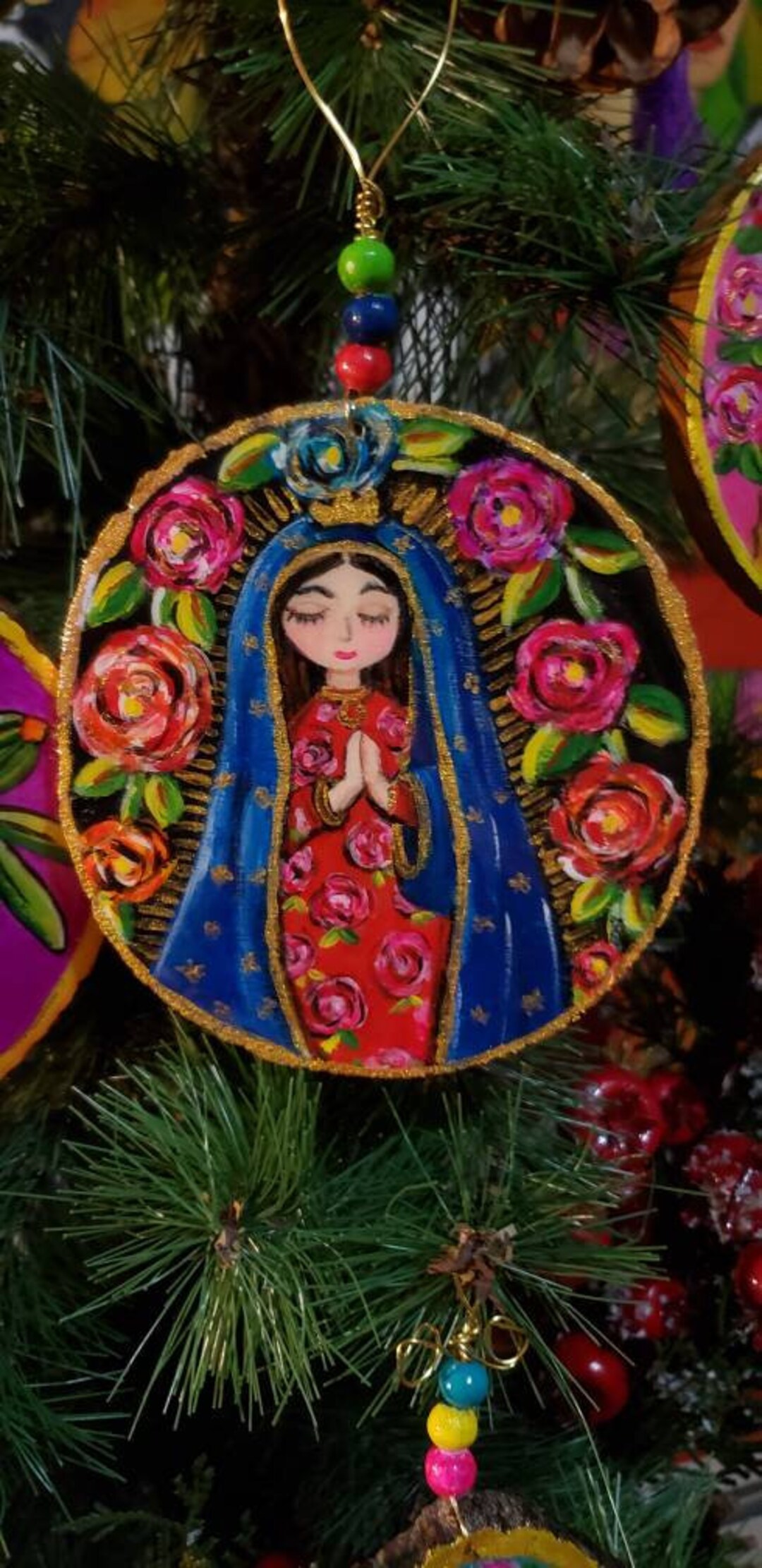 Virgen De Guadalupe Decor, Virgen Mary Wall Decor, La Virgencita De ...