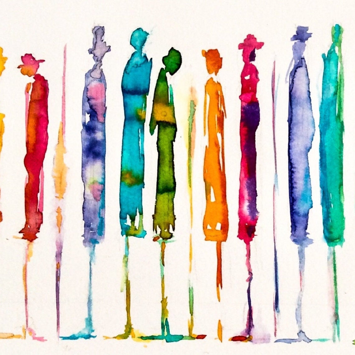 Art Print. Unframed. We Make Beautiful Music Together. Music Inspired ...