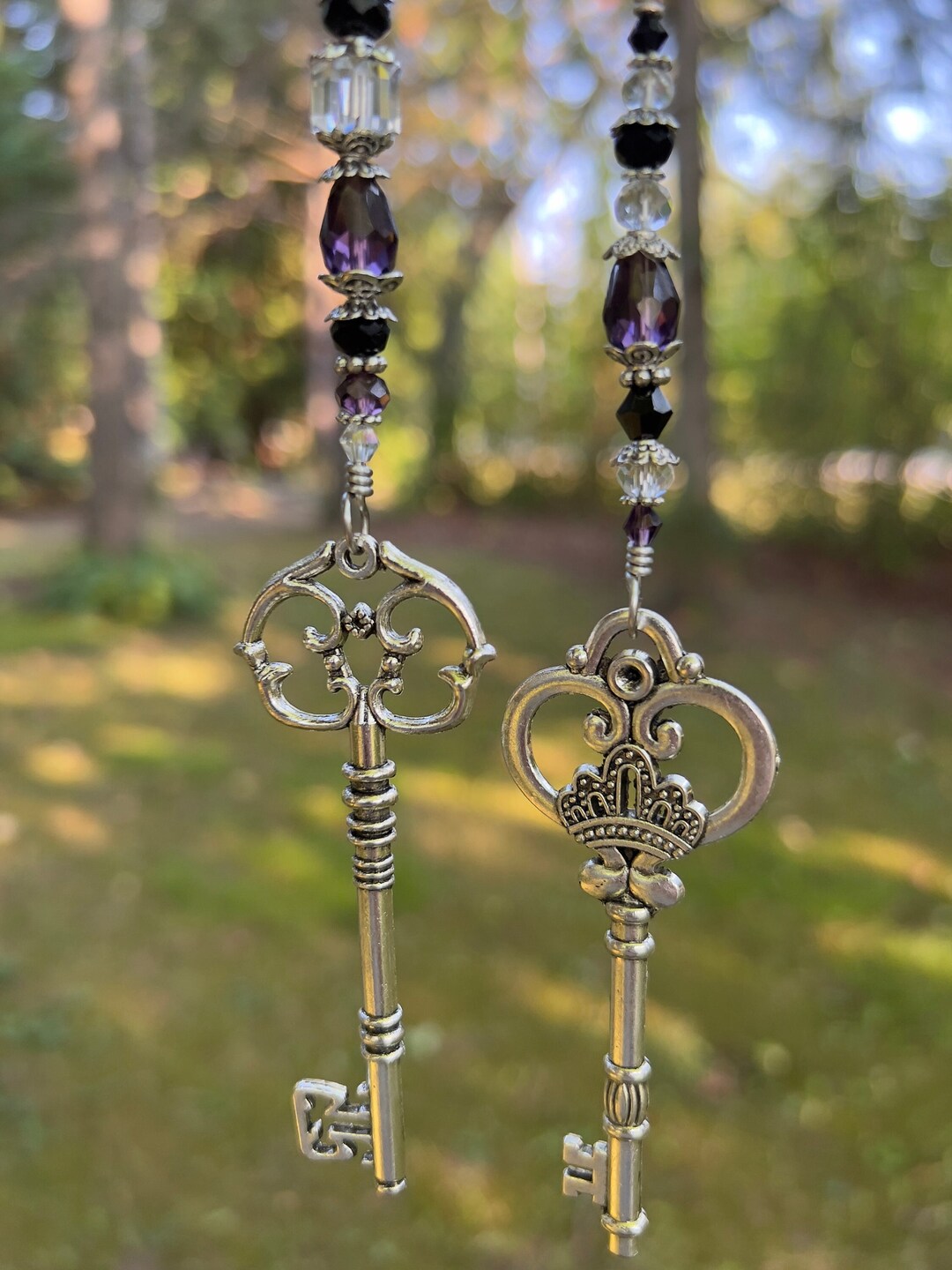 Ceiling Fan Pulls Light Pulls Set of Two Silver-tone - Etsy