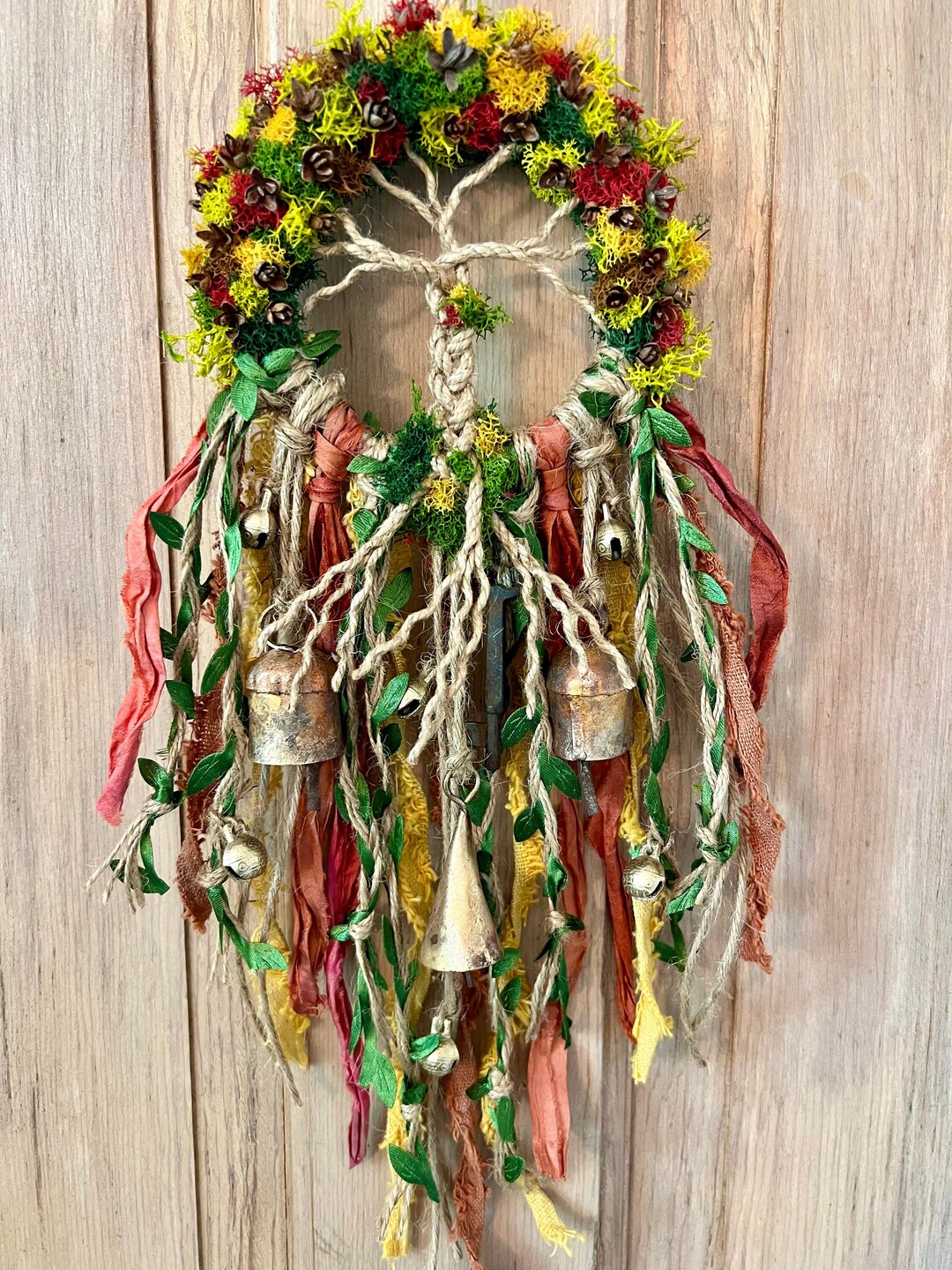 Tree of Life Fall Witch Bells Home & Door Protection - Etsy