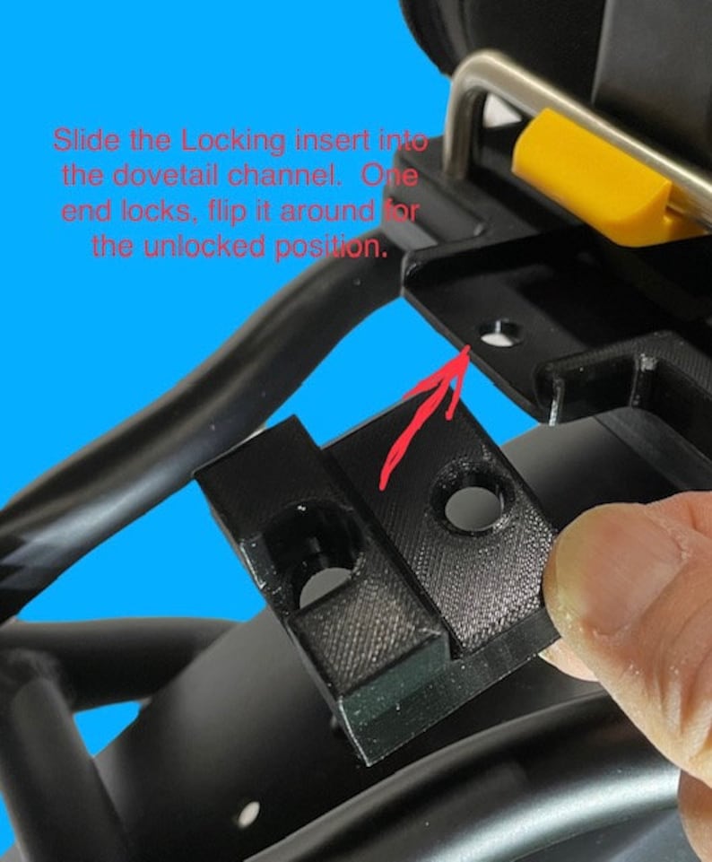 Topeak MTX Bag Adapter V2 for RAD Ebike Rack With Locking Mechanism - Etsy