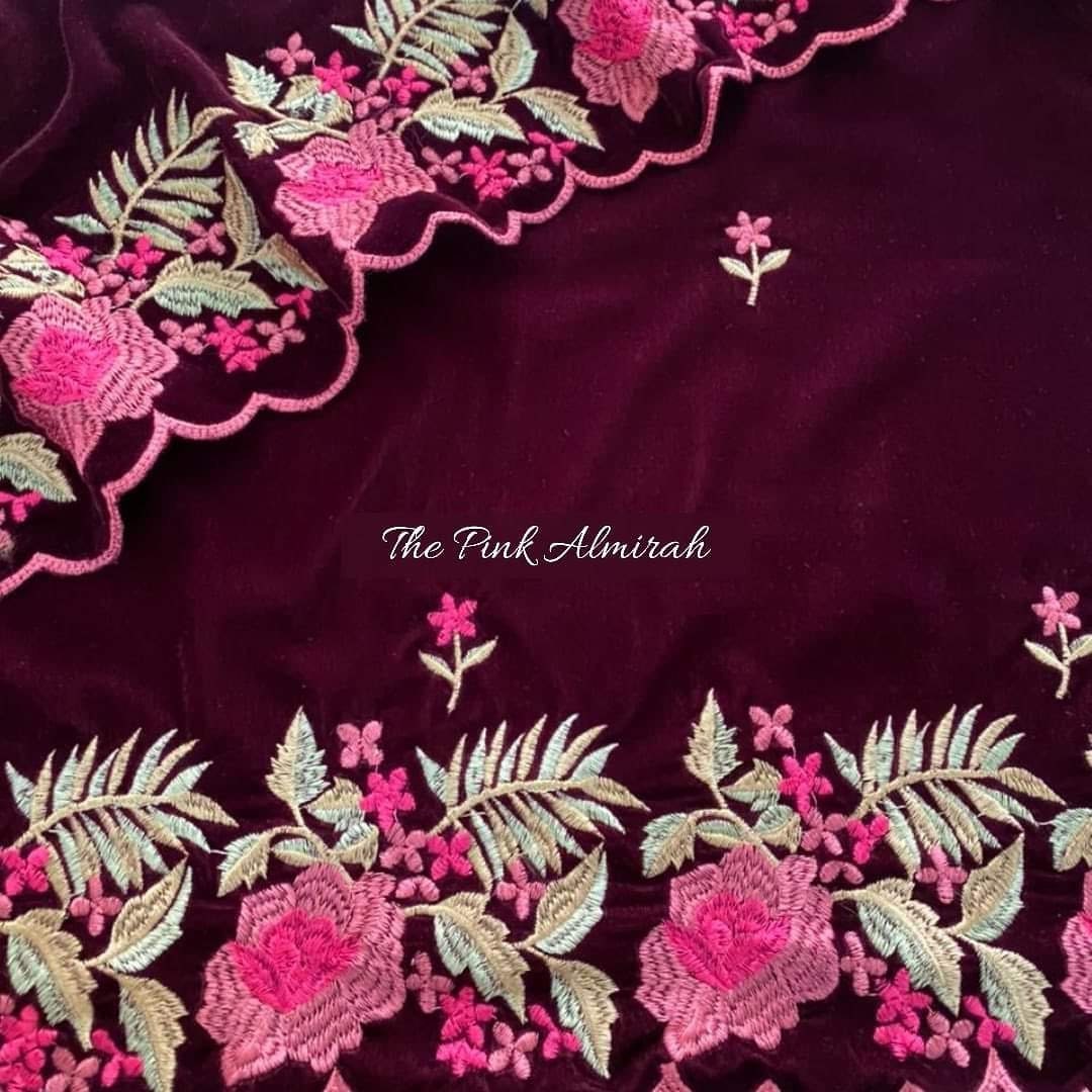 Hand Embroidery Designs For Suits