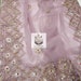 Salwar Kameez Elegant Hand Embroidery Center Panel Jaal in Lilac ...