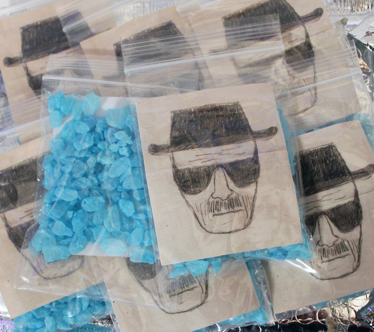 HEISENBERG BLUE CANDY Breaking Bad inspired blue meth crystal | Etsy