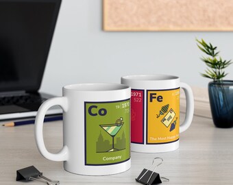 Fun Home Periodic Table Key Chain - Etsy