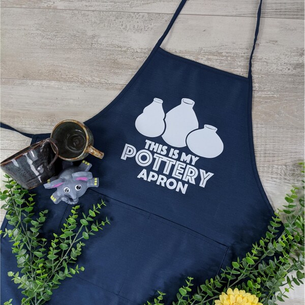 Pottery Apron Split Leg - Etsy