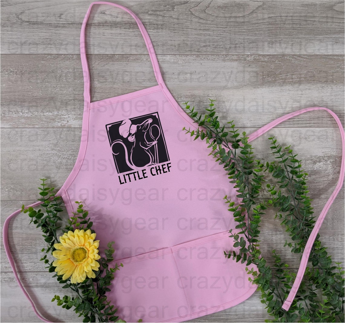 Little Chef Kids Apron, Apron With Pockets, Gifts for Kids, Kids in the ...