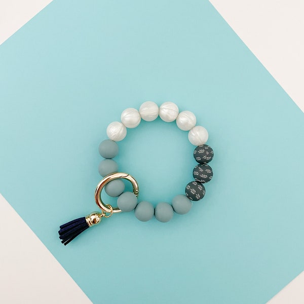 Silicone Bracelet With a Pearl - Etsy