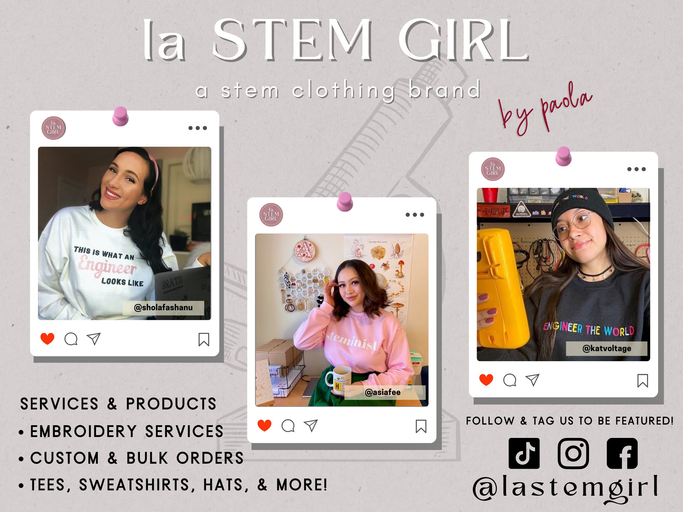 Cute Valentines Gift for Women in STEM | Custom Text Tech Boss Babe ...