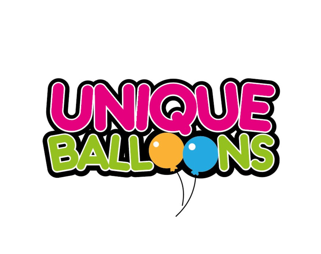 Pre-made Generic Balloon Company Fun Party Colourful Business Logo ...