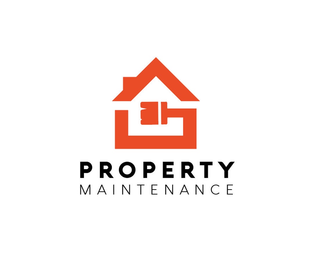 Premade Property Maintenance Logo Design: Painter, Decorator (digital ...