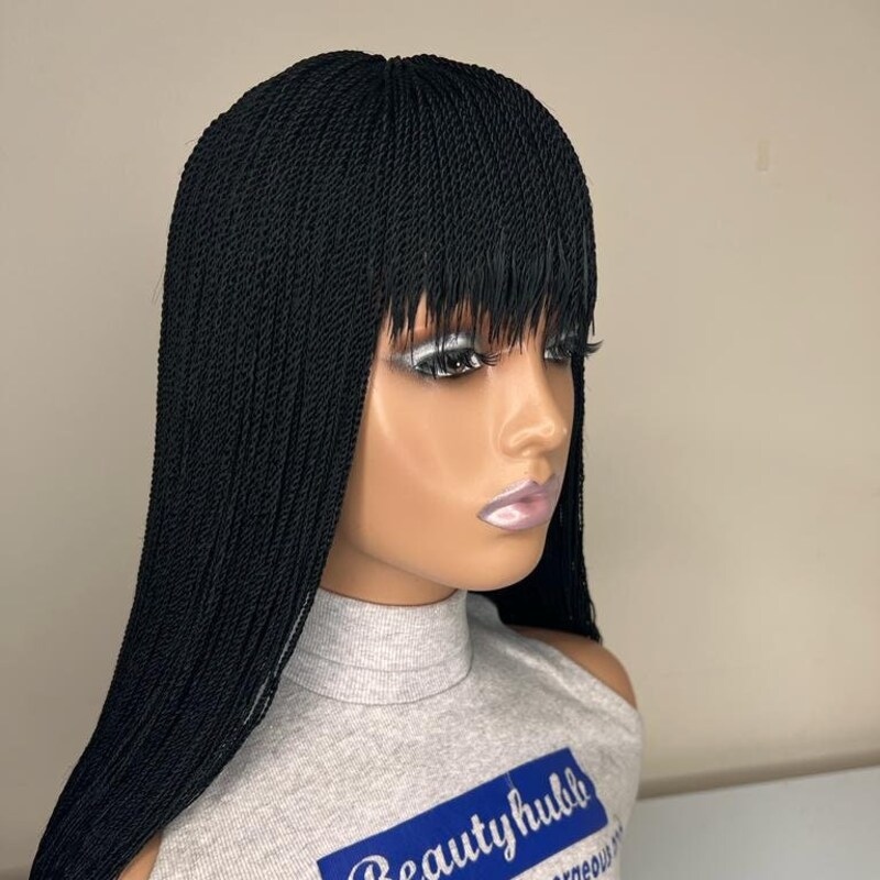 Micro Braids Wig - Etsy