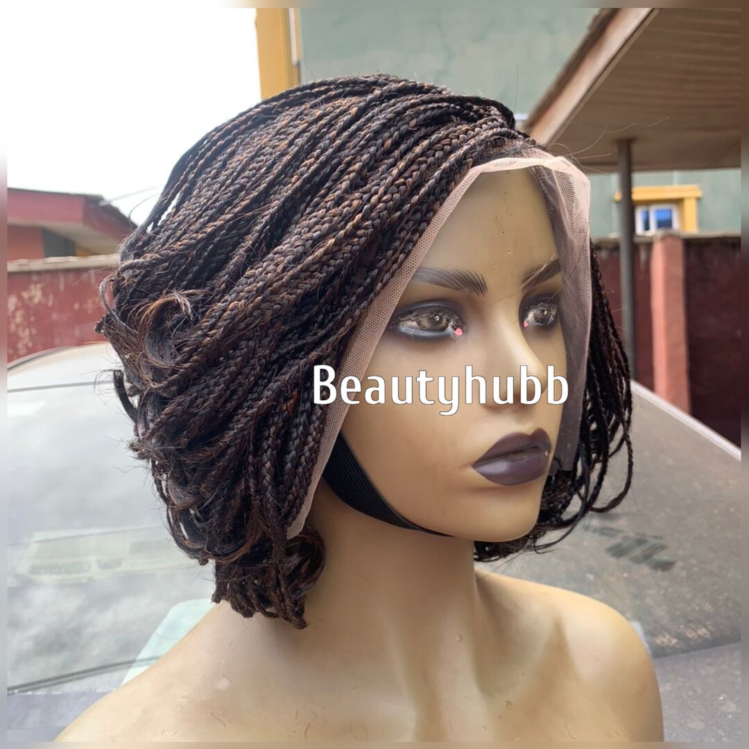 Feathers Micro Braids, Micro Braid Wig, Wig for Black Women, Braid Wigs ...